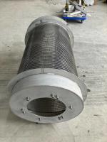 China Stainless Steel Internal Rotary Drum Screen 0.25mm-3mm for Wastewater Treatment for sale