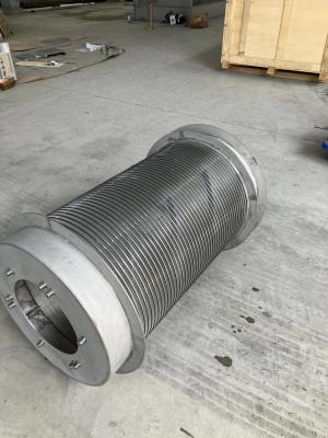 China Stainless Steel Internal Rotary Drum Screen 0.25mm-3mm for Municipal and Industrial Wastewater Treatment for sale