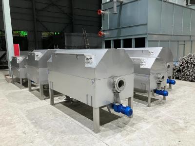 China Stainless Steel Internal Rotary Drum Screen 0.25mm-3mm for Wastewater Treatment for sale