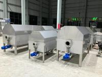 China Stainless Steel Internal Rotary Drum Screen 0.25-3mm for Wastewater Treatment for sale