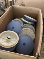 China EPDM Fine Bubble Disc Diffuser 2mm Membrane 0.2-0.6m3/min Air Diffuser for sale