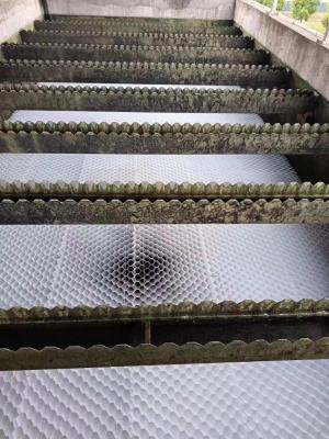 China DUBHE FRP PP Lamella Tube Settler 60° Angle 0.92 Specific Gravity for Industrial Wastewater Treatment for sale