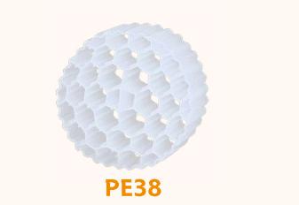 China HDPE MBBR BioMedia 500 m2/m3 Surface Area pH 5-15 for Wastewater Treatment for sale
