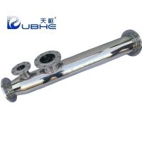 China 1000L Capacity Movable Static Pipe Mixer for Liquid Mixing for sale