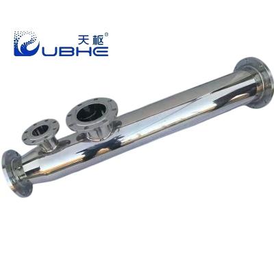 China 1000L Capacity Movable Static Pipe Mixer for Liquid Mixing for sale