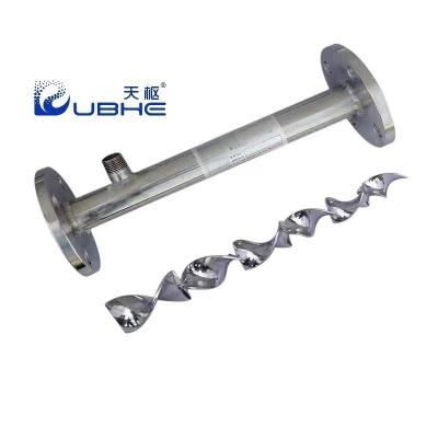 China 304 Mixing Movable Static Pipe Mixer For Liquid Mixing No Odor for sale