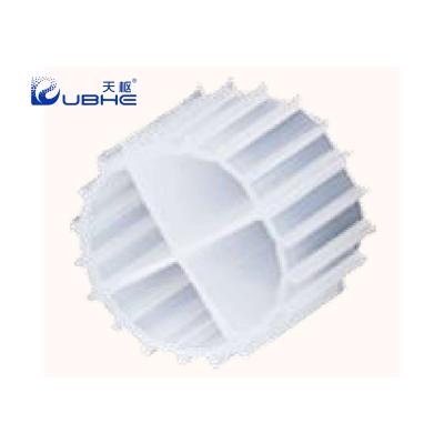 China MBBR Biofilm Carrier φ36×4mm HDPE Wastewater Treatment Media 500㎡/m³ for sale
