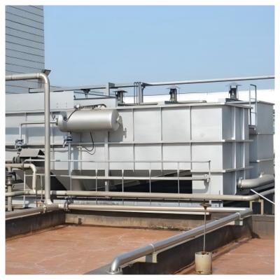 China Textile Dyeing Dissolved Air Flotation DAF System Color Removal Wastewater Treatment Stainless Steel 2-150 m3/h Unit for sale