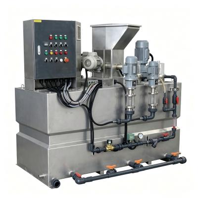 China High-Capacity Stainless Steel Polymer Dosing Machine for Mining Sludge Dewatering for sale