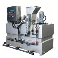 China Automatic Polymer Dosing Machine with Stainless Steel SUS304 / PP Construction and 1000-5000 L/h Preparation Capacity for Municipal Wastewater Treatment for sale