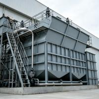 China High-Capacity Lamella Clarifier Inclined Plate Settler for Municipal Wastewater Treatment 50-200m³/h for sale