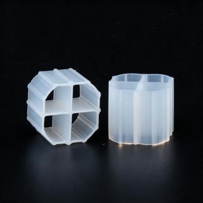 China Virgin HDPE Bio Media Suspended Biofilm Carrier Trace Element Enhanced for South America Industrial Wastewater Treatment for sale