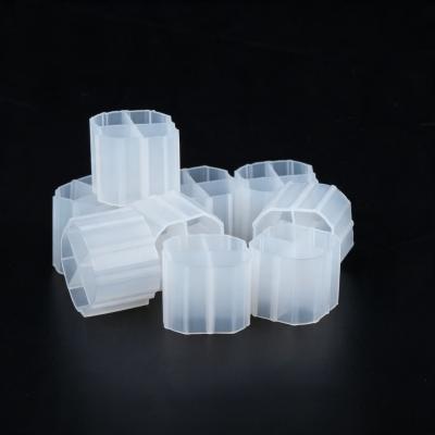 China Industrial Effluent Treatment ETP Bio Media Virgin HDPE MBBR Biofilm Carrier for South America Plant Applications for sale