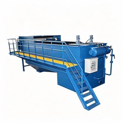 China Solid Liquid Separator DAF Air Flotation Machine 10-150m3/h Stainless Steel ETP Effluent Treatment Equipment for sale