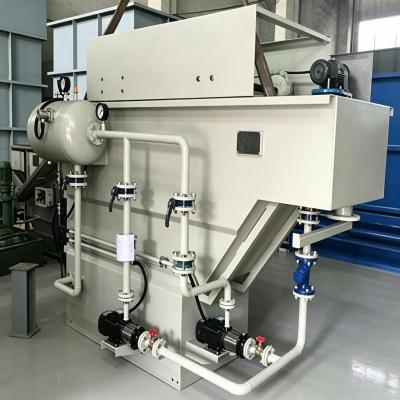 China Customizable Stainless Steel DAF Dissolved Air Flotation Machine 10-150m3/h Industrial Wastewater Treatment System for sale