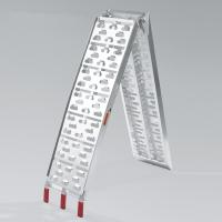 China 226*28cm Portable Aluminum Loading Ramps Heavy Duty Dock Folding Motorcycle Ramp for sale