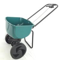 China Easy To Operate Broadcast Fertilizer Spreader Cart For Garden Lawn for sale