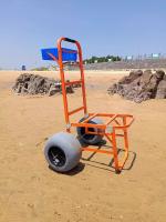 China ODM Aluminum Beach Hand Trolley Cart Folding Trailer Beach Trolley Cart for sale