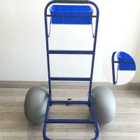 China Camping Outdoor Fishing Wagon Cart Mesh Structure Carp Fishing Trolley for sale