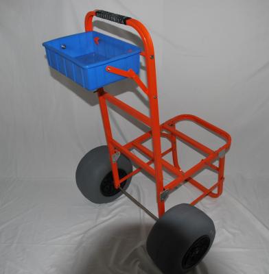 China Superior Utility Outdoor Fishing Wagon Cart Aluminum Folding Fishing Wagon for sale