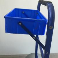 China Aluminum Balloon Wheel Fishing Wagon Cart Two Wheel Collapsible Beach Fishing Cart for sale