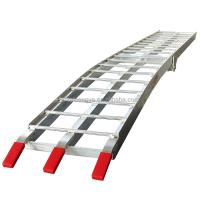China 190*29cm Silver Aluminum Loading Ramps Motorcycle Ramps For Pickup Truck for sale