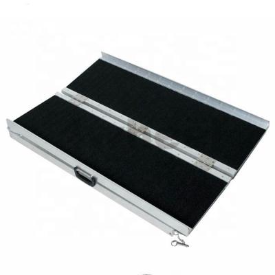 China Car Trailer ATV Vehicle Aluminum Loading Ramps ISO Motorcycle Step Ramp for sale