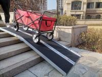 China Outdoor Practical Foldable Wheelchair Ramp Staircase Bus Wheelchair Ramp for sale
