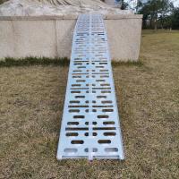 China Powder Coated Aluminum Loading Ramps Multi Slope Ramp For Car for sale