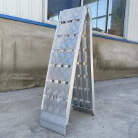 China Heavy Duty Aluminum Loading Ramps ATV Cart Motorcycle Truck Loading Ramps for sale