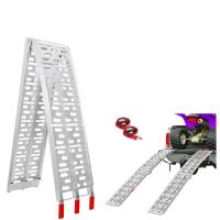 China Folded Heavy Duty Ramps Durable ATV Motorcycle Loading Aluminum Ramps for sale