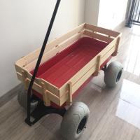 China 9 Inch Big Kahuna Beach Wagon Cart 150kg Beach Cart With Balloon Tires for sale