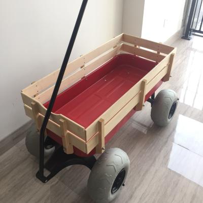 China 9 Inch Big Kahuna Beach Wagon Cart 150kg Beach Cart With Balloon Tires for sale