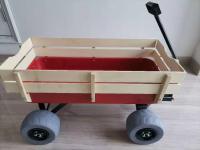 China Customized Stainless Beach Wagon With Big Wheels Sand Wagon for sale