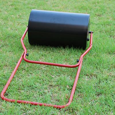 China Adjustable High Efficiency Grass Aerator Roller Outdoor Handle Steel Yard Roller for sale