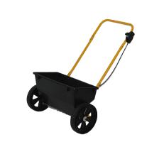 China Garden Hand Fertilizer Spreader Lawn Seed Salt Spreader Manual Fertilizer Spreader for sale