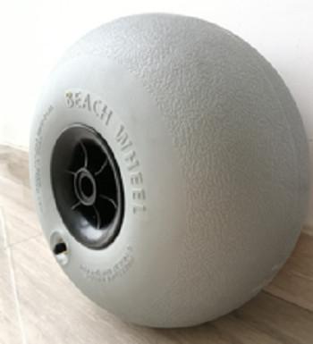 China Durability Inflatable Balloon Tires Fishing Cart Accessories Wheels For Beach Cart for sale