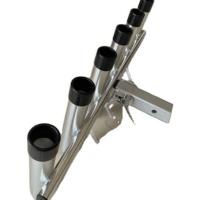 China Custom Fishing Cart Accessories Aluminum Solid Convenience Outdoor Fishing Pole Holder for sale