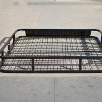 China Roof Mount Metal Fishing Cart Accessories Car Roof Basket For Carry Luggage for sale