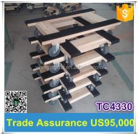 China 300kgs Load Furniture Moving Dolly Heavy Duty Furniture Dollies Wood Dolly With Wheels for sale