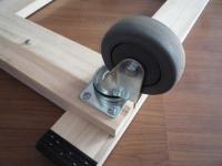 China 300kgs Load Furniture Moving Dolly Heavy Duty Furniture Dollies Wood Dolly With Wheels for sale