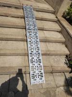 China Safely Load & Unload Aluminum Loading Ramps With Safety Chains for sale