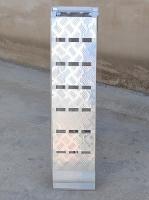 China Folding Rectangular Aluminum Ramp For Mobility Assistance for sale