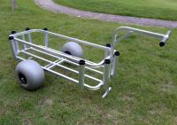 China Lightweight Beach Wagon Cart With Adjustable Handle For Easier Control for sale