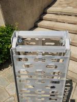 China Safety Chains Rectangular Folding Loading Ramp Various Lengths for sale