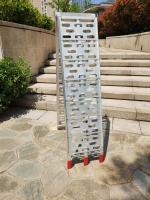 China Silver Aluminum Folding Loading Ramp For Motorcycle for sale
