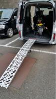 China Assembly Required Aluminum Loading Ramps With Smooth Surface In Various Lengths for sale