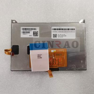 China 5.0 Inch LCD Display Panel / AUO LCD Screen C050QAN01.0 GPS Auto Parts for sale