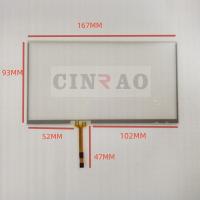 China Original Car TFT LCD Digitizer Sony XVA-AX4000 167*93mm Touch Screen for sale