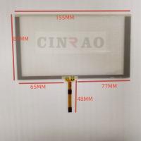 China Car GPS Navi 4 Pin TFT Touch Screen 155*87mm LCD Digitizer Spare Auto Replacement for sale